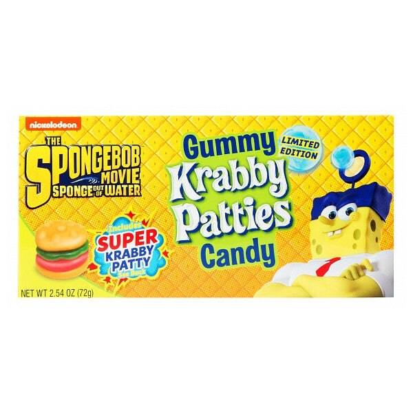 Spongebob Gummy Krabby Patties 72g - Mr Cheatday Empfiehlt